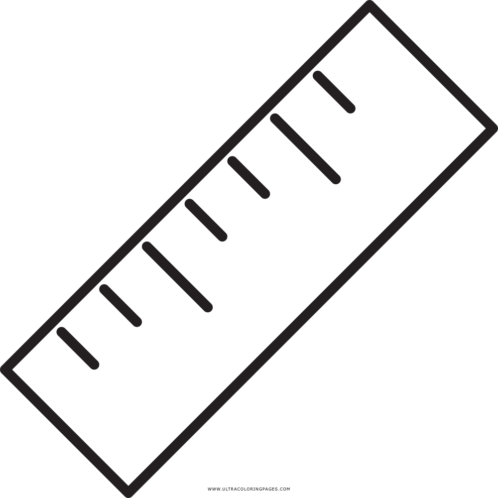 Ruler Coloring Page - Free ruler Coloring Page For Kids - Ultra ...